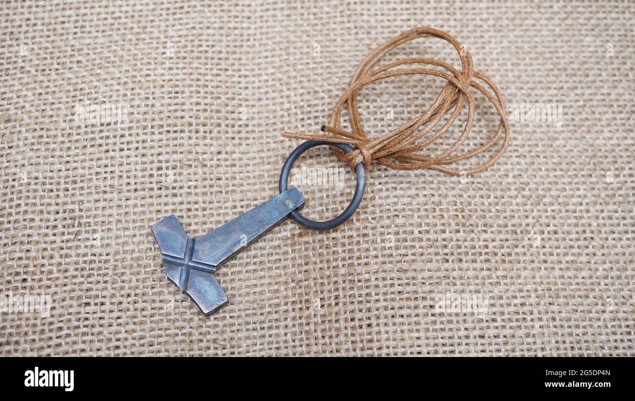 anglo saxon and viking dress items; keys penannular brooch and thor's ...