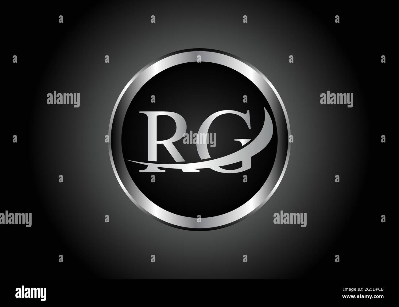 Rg letter Stock Vector Images - Alamy