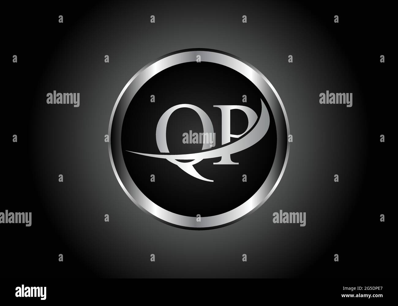 Qp letter Stock Vector Images - Alamy