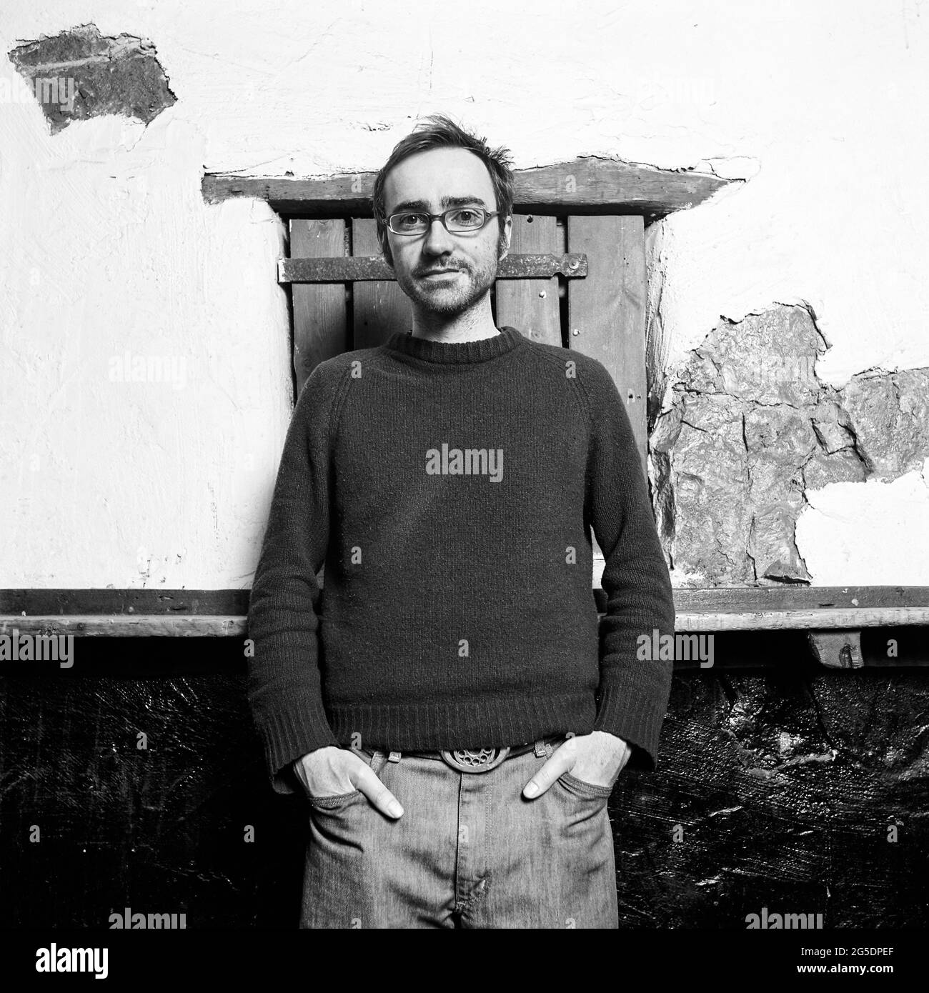 James Mercer musician and lead singer of The Shins, photographed ...