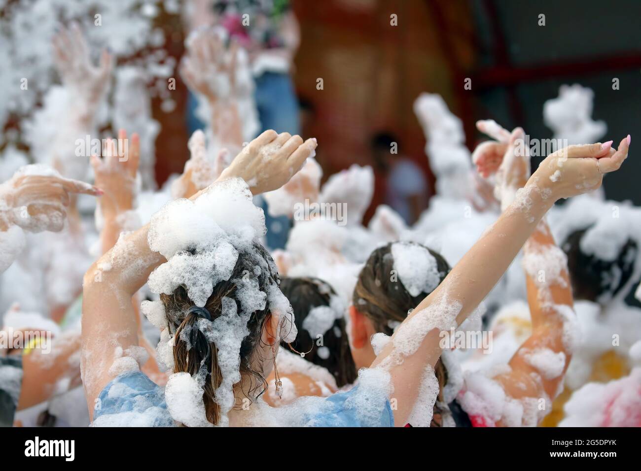 Dancing foam hi-res stock photography and images - Alamy