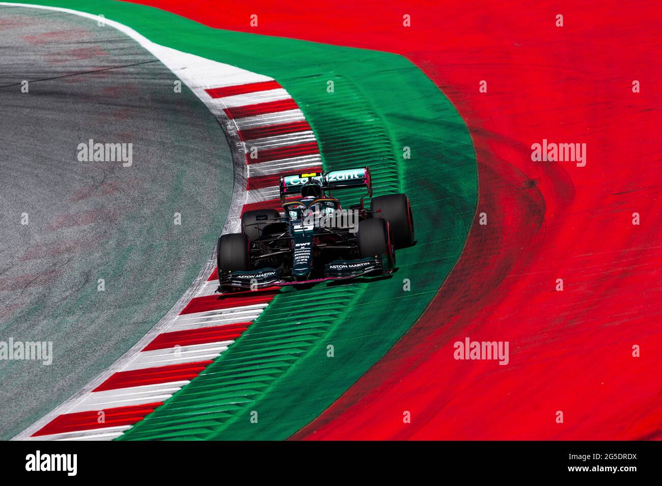 Spielberg, Austria. 26th June, 2021. # 5 Sebastian Vettel (GER, Aston Martin Cognizant F1 Team ...