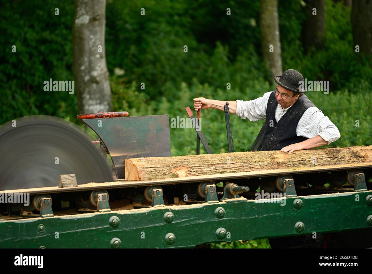 Chalke Valley History Festival Stock Photo - Alamy