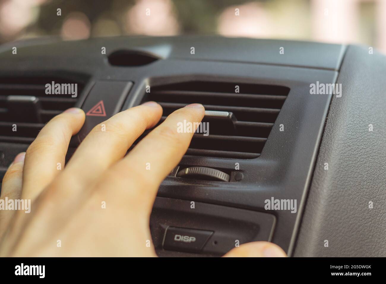 car air condition cooling system, breeze flow Stock Photo - Alamy