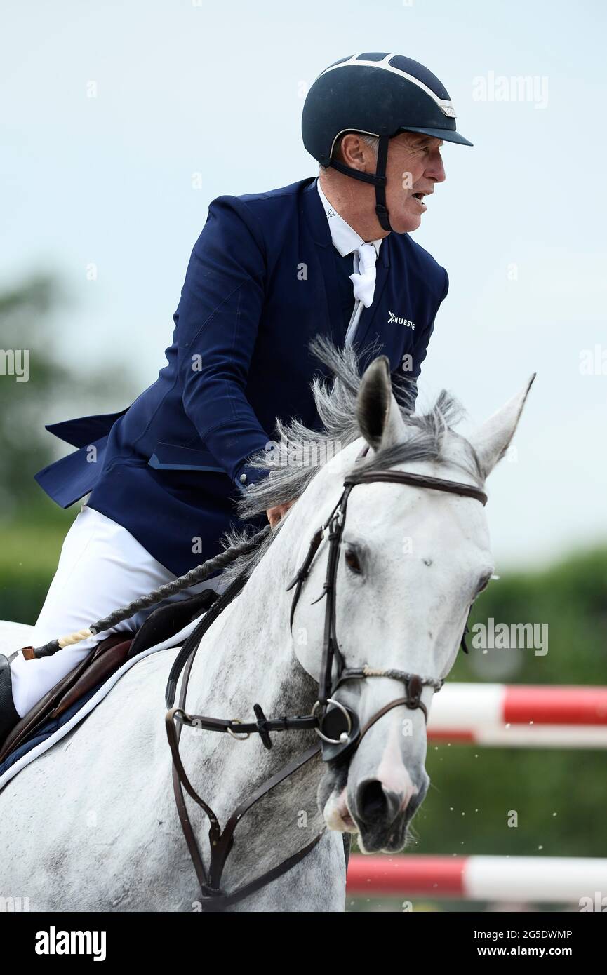 Roger Yves BOST (FRA) riding CASSIUS CLAY VDV Z, Global Champions ...