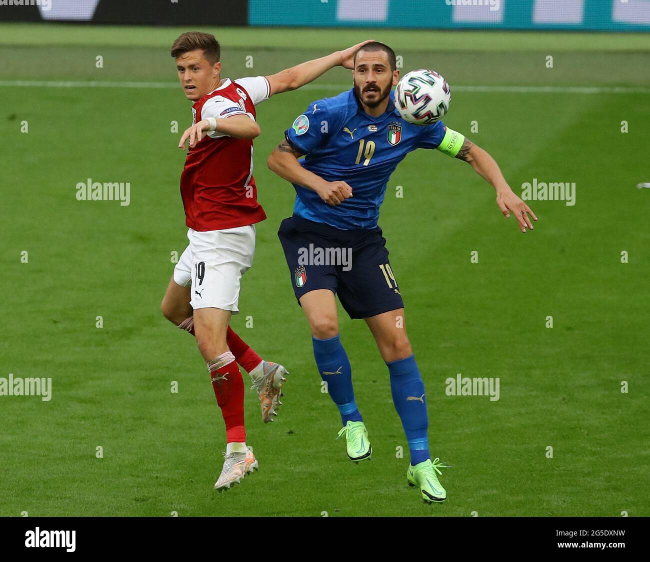 London, England, 26th June 2021. Christopher Baumgartner of Austria ...