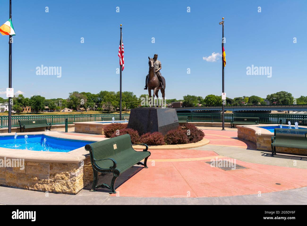 Dixon, Illinois - United States - June 15th, 2021: The 'Begins the ...