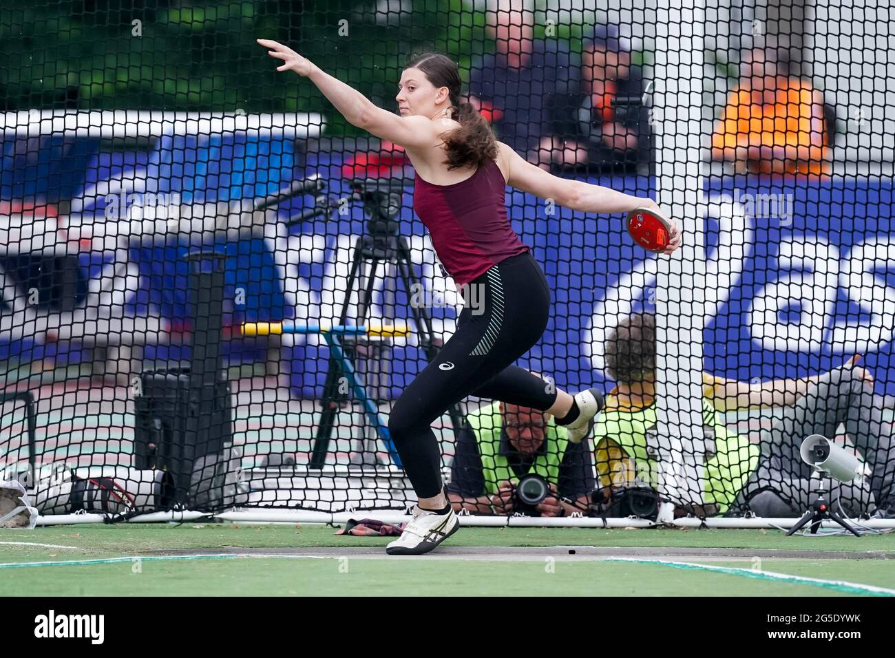 BREDA, NETHERLANDS - JUNE 26: Alida van Daalen of the Netherlands ...