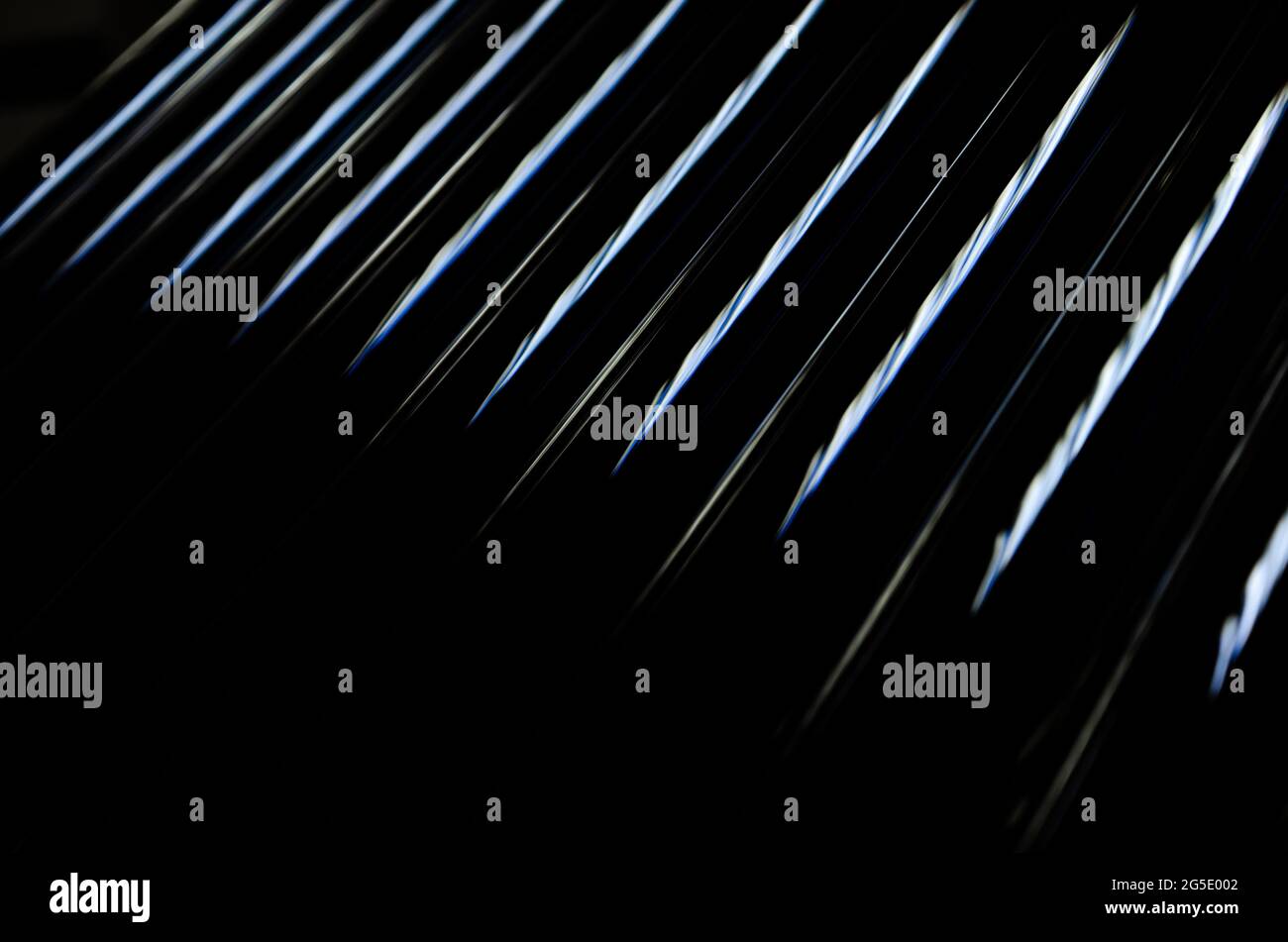 abstract dark black background with shiny metallic lines pattern Stock ...