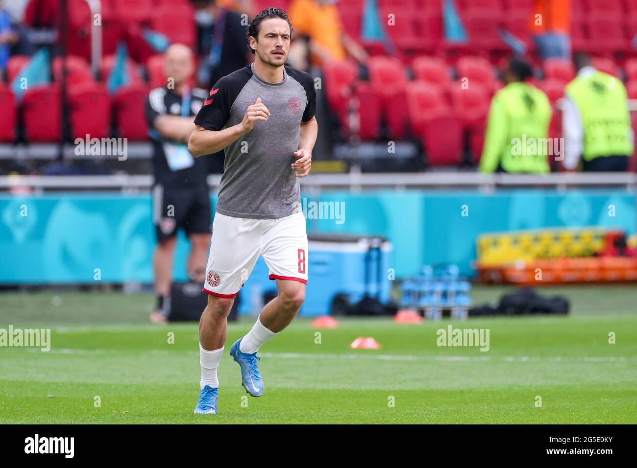 AMSTERDAM, NETHERLANDS - JUNE 26: Thomas Delaney of Denmark during the ...