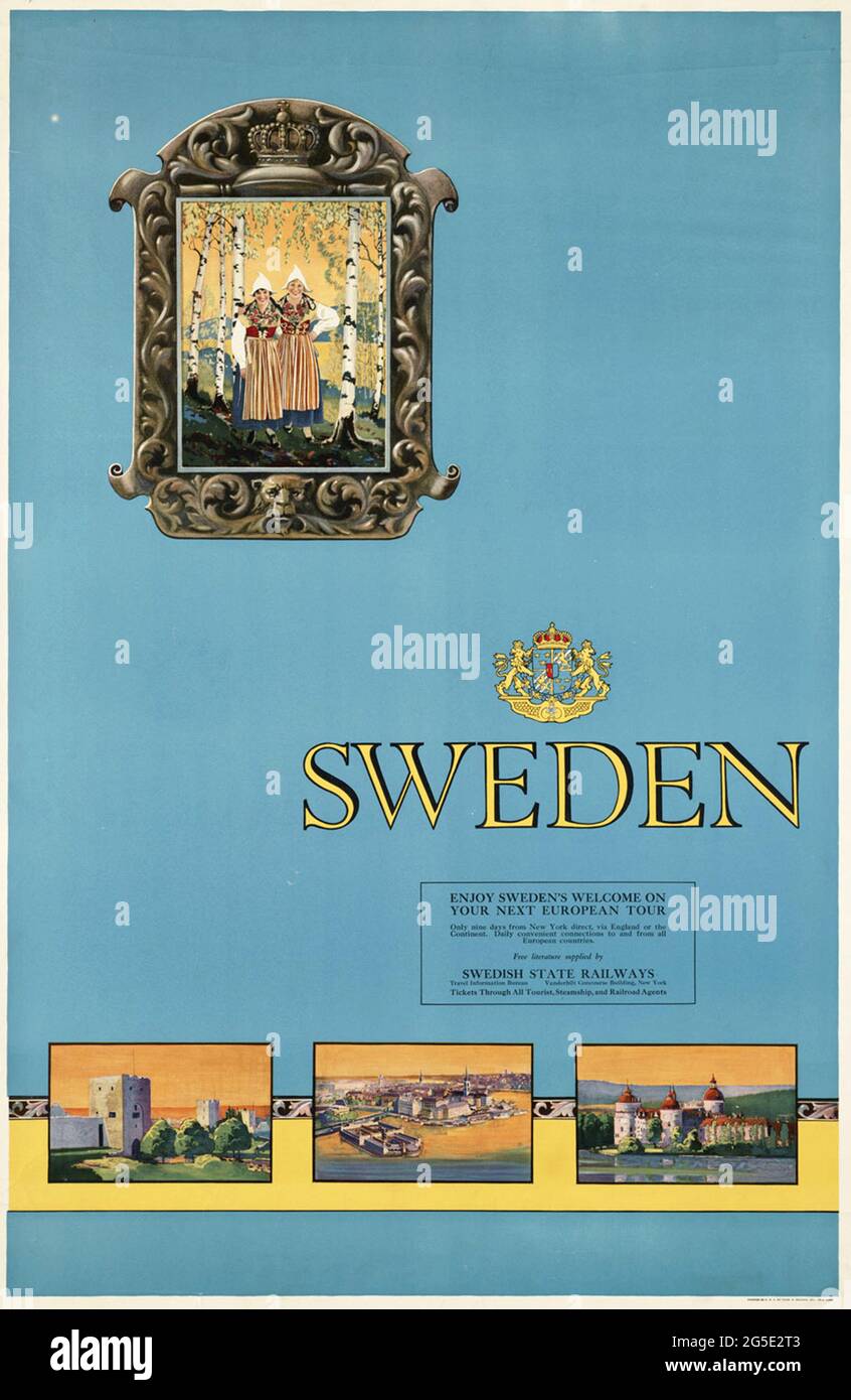 Vintage sweden hi-res stock photography and images - Alamy