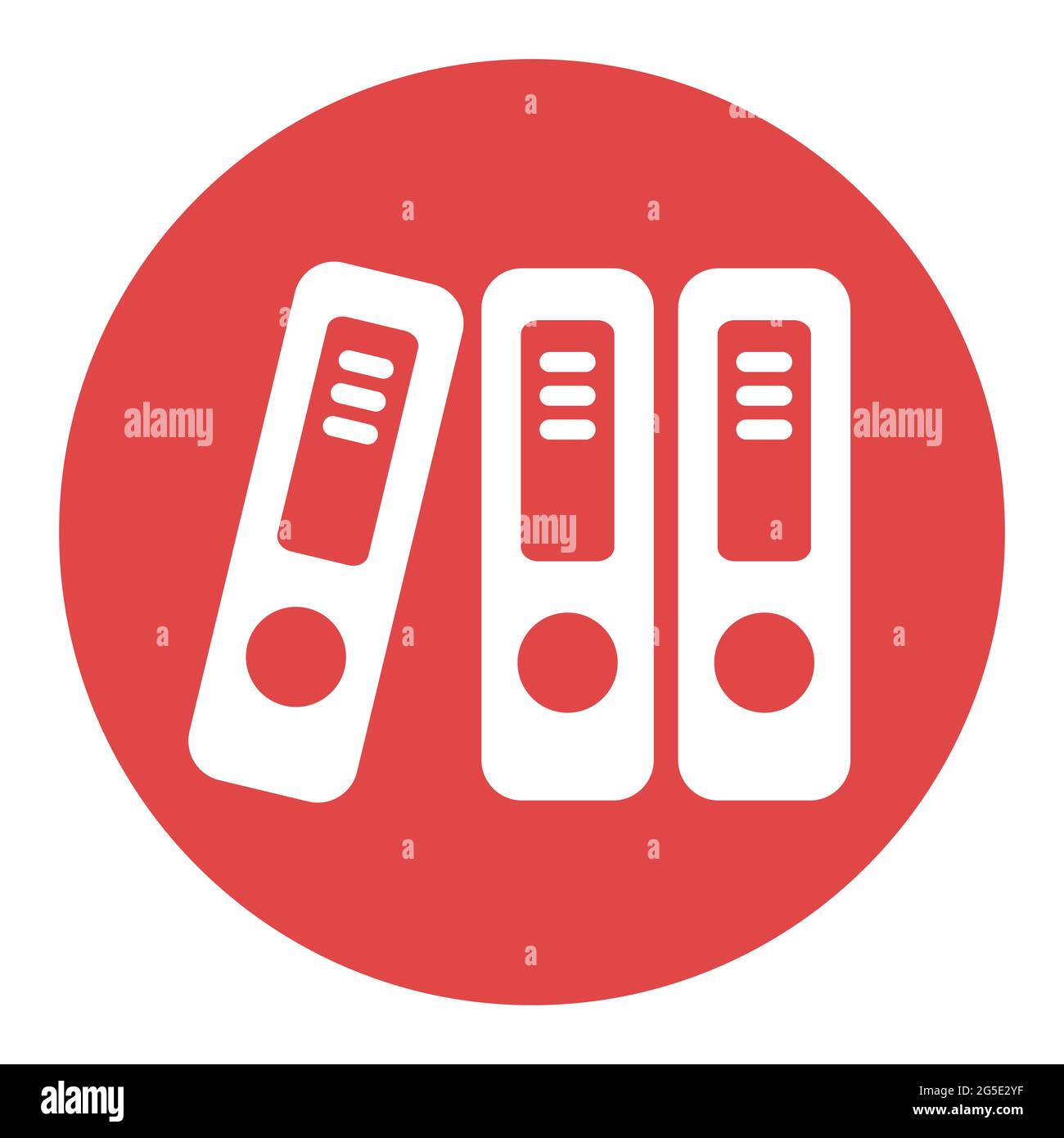 File Folder outline white glyph icon. Workspace sign. Graph symbol for ...