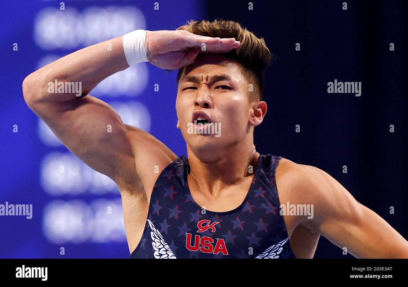 Yul moldauer hi-res stock photography and images - Alamy