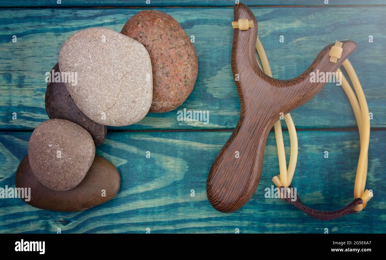 Big slingshot hi-res stock photography and images - Alamy