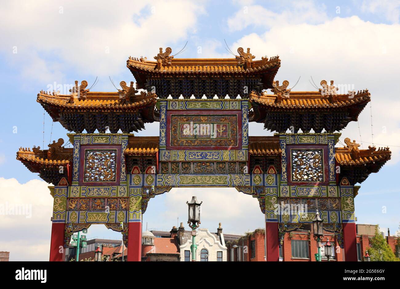 Liverpool chinatown nelson street hi-res stock photography and images ...