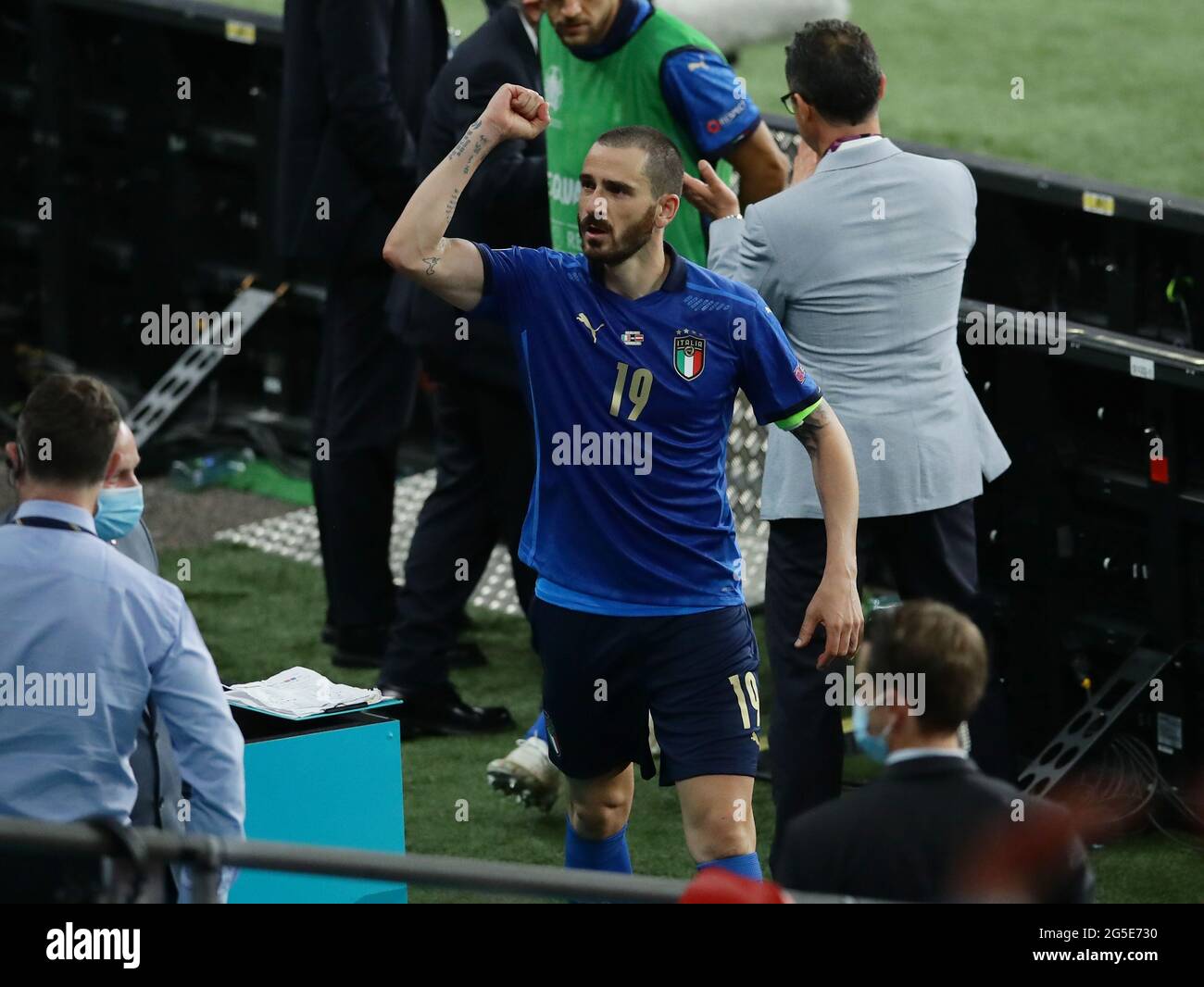 Bonucci celebrates hi-res stock photography and images - Alamy