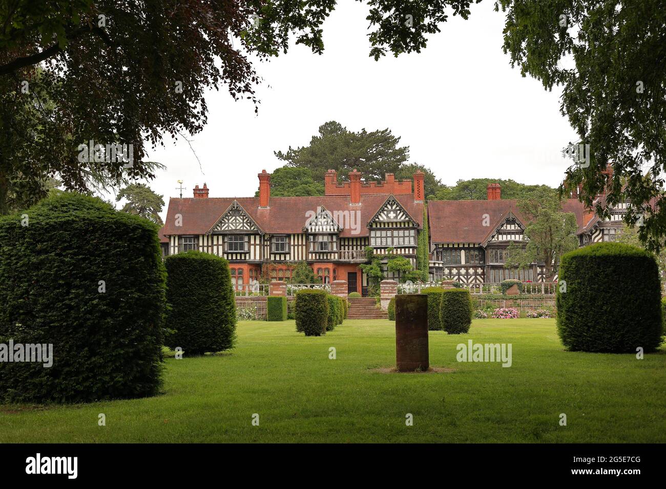 Wightwick hall and gardens in Wolverhampton UK Stock Photo - Alamy