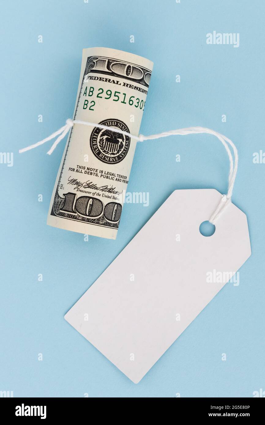 100 dollar bill template hi-res stock photography and images - Alamy