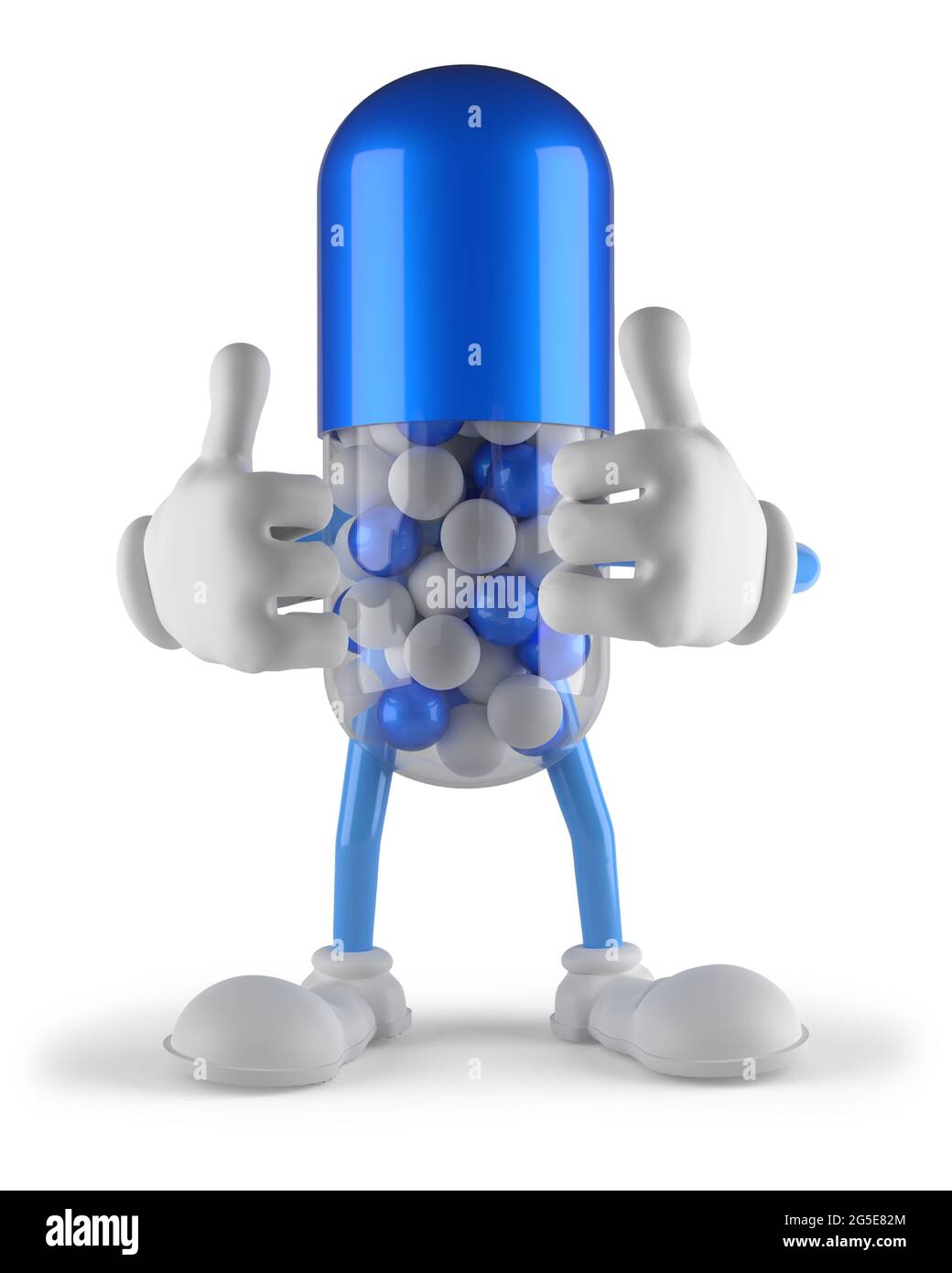 medical capsule shape pill character with hands and legs isolated on a ...