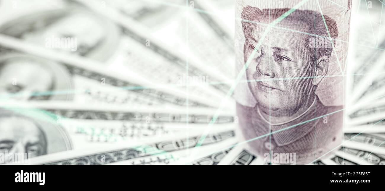 100 yuan banknote hi-res stock photography and images - Alamy