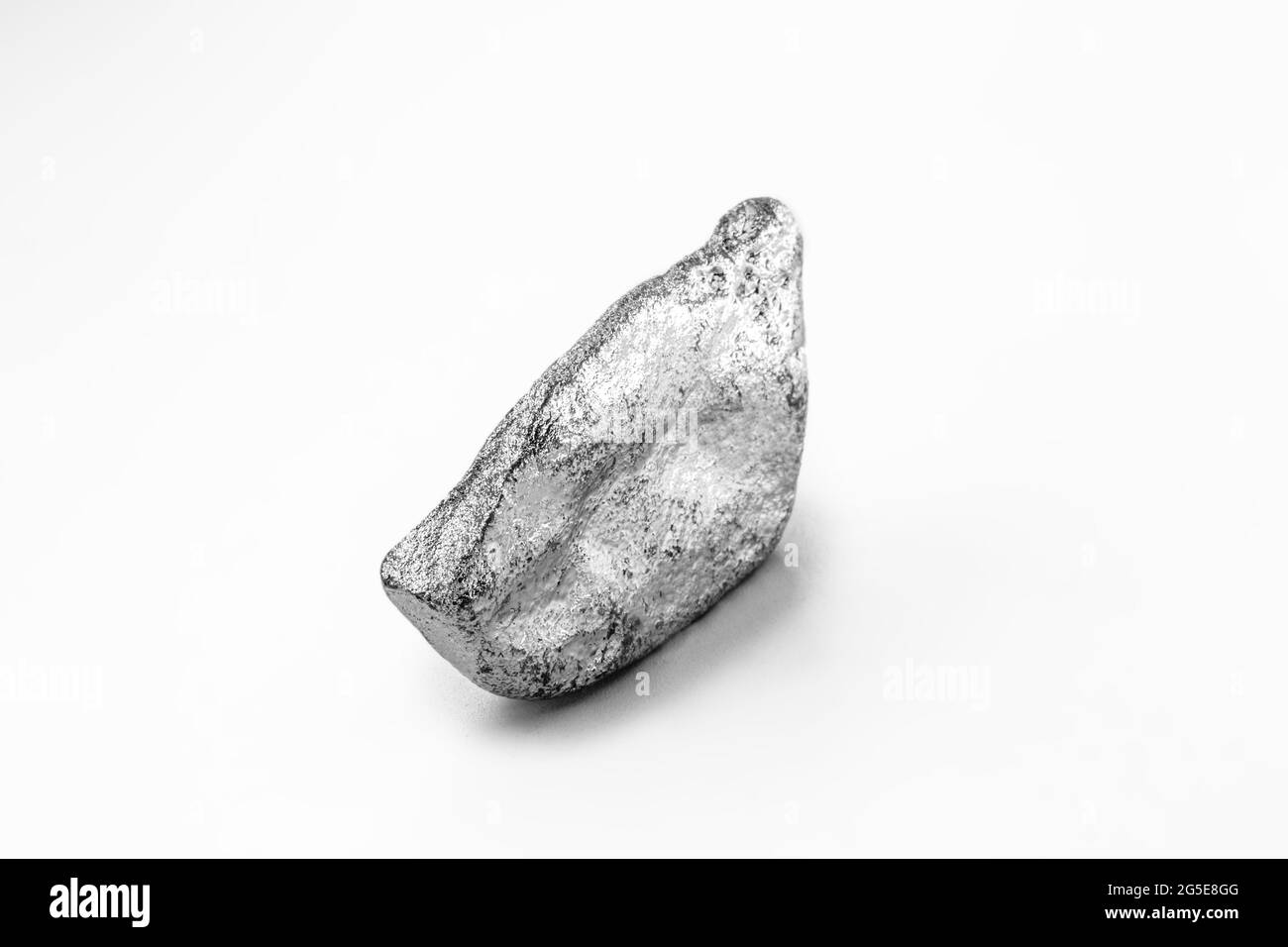 high purity polycrystalline silicon from Freiberg / Germany isolated on ...