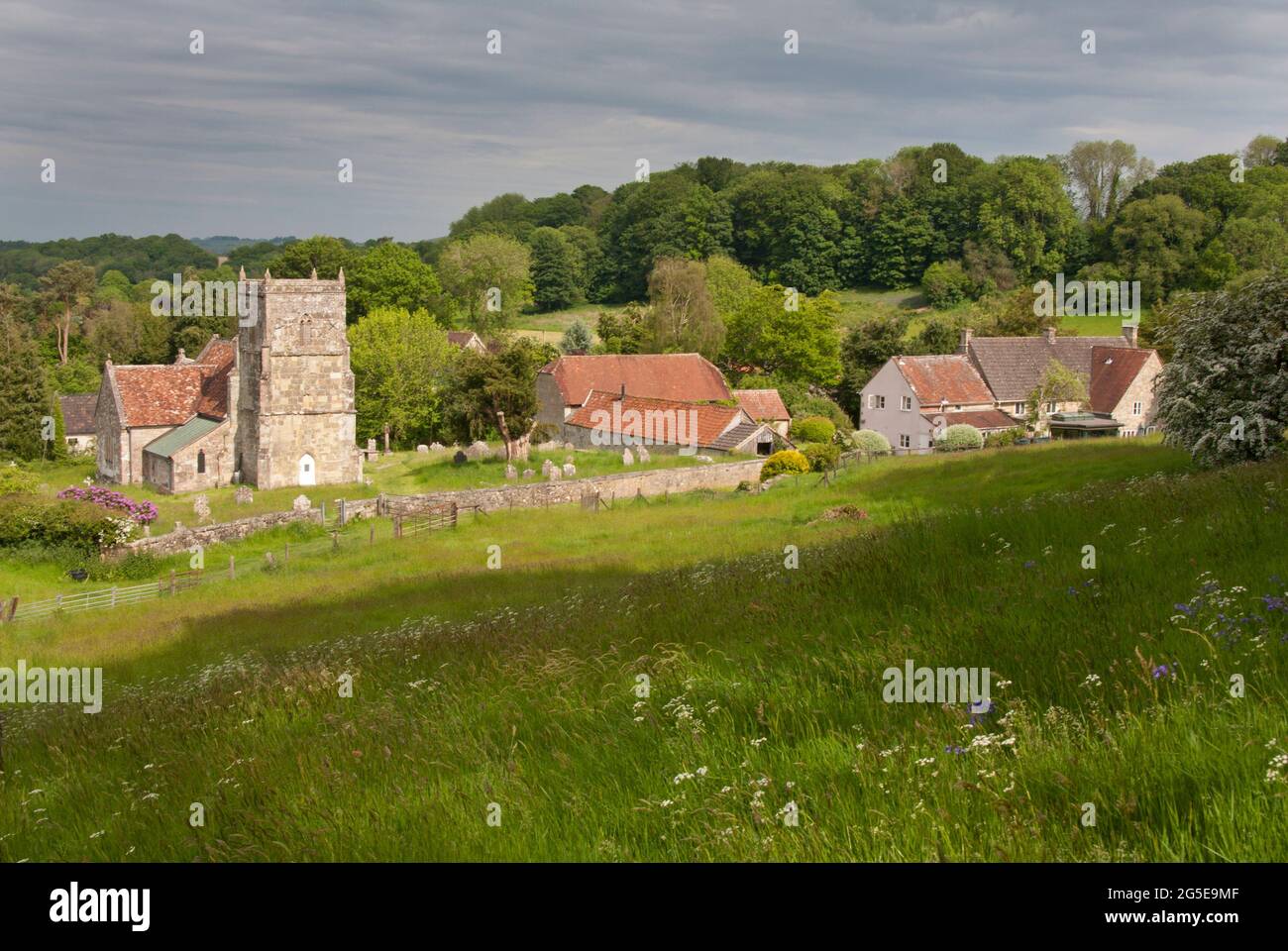 parish church of All Saints, Sutton Mandeville, Nadder Valley between ...