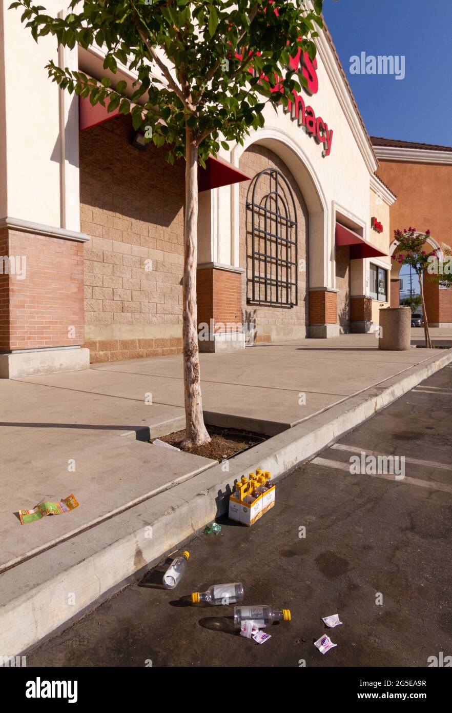 Empty parking lot los angeles hi-res stock photography and images - Alamy