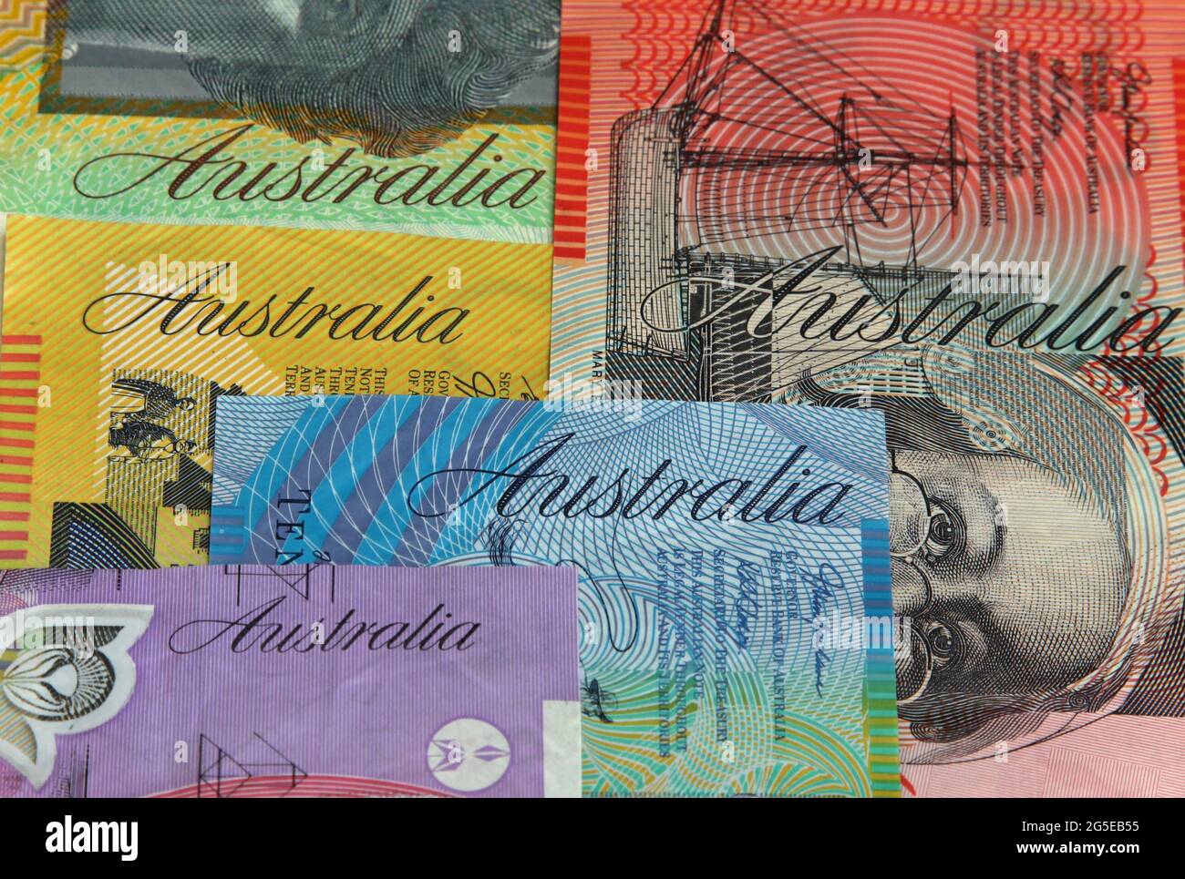 Australian currency twenty dollar banknote hi-res stock photography and ...