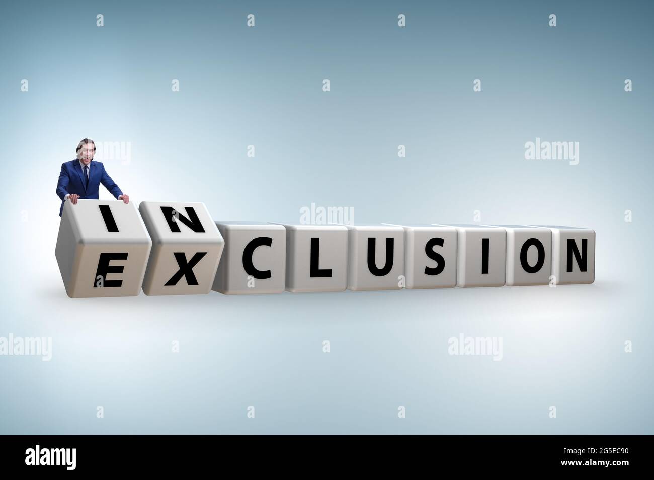 Inclusion integration exclusion separation hi-res stock photography and ...