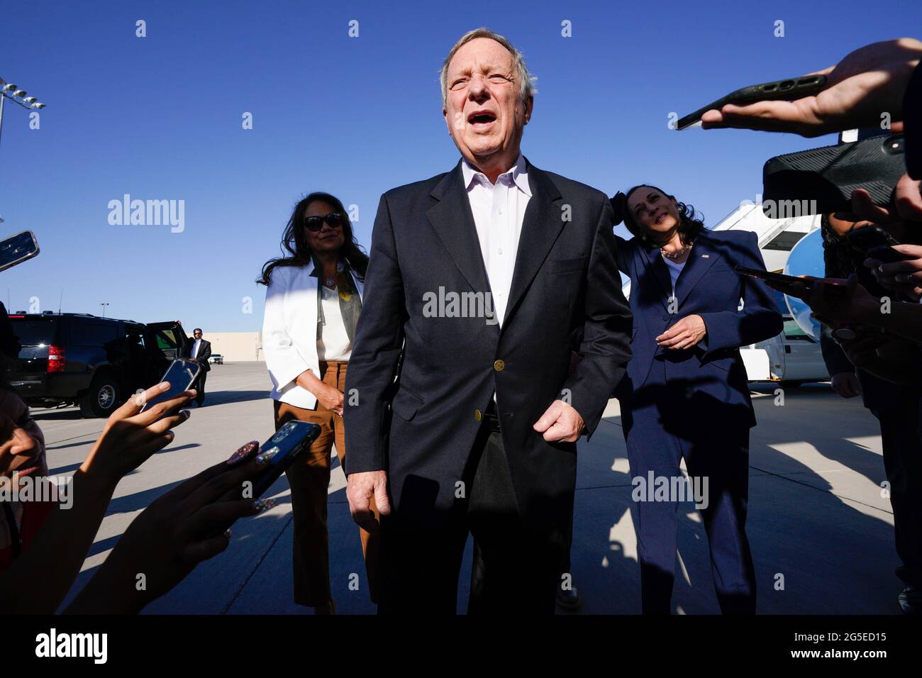 United States Senate Majority Whip Dick Durbin (Democrat of Illinois ...