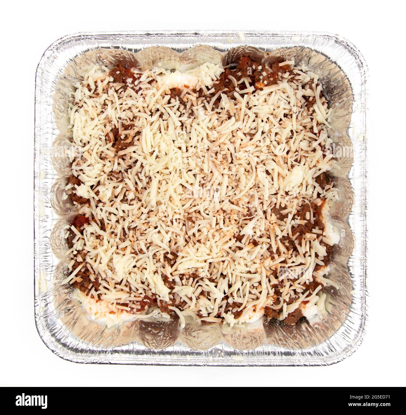 Top view uncooked lasagna hi-res stock photography and images - Alamy