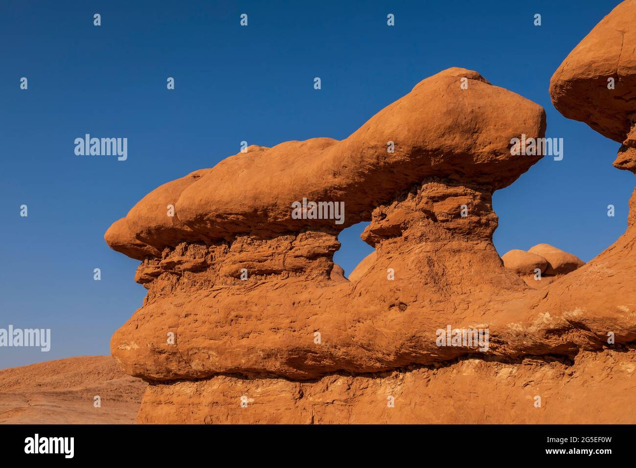 Hoodoo rock formation in Goblin Valley State Park, Utah Stock Photo - Alamy
