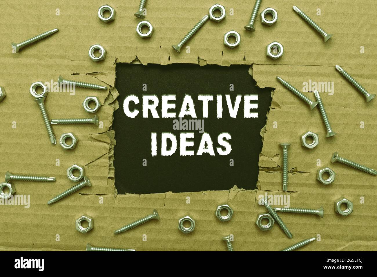 Conceptual display Creative Ideas. Word Written on Unique strategy for ...