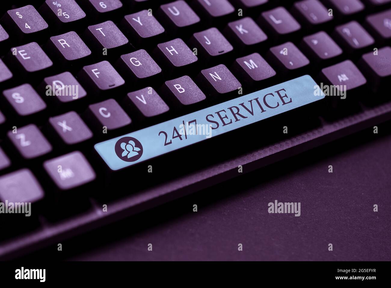 Inspiration showing sign 24 on 7 Service. Business overview providing ...