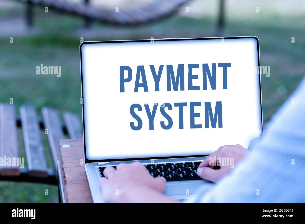 Handwriting text Payment System. Business idea different transaction ...