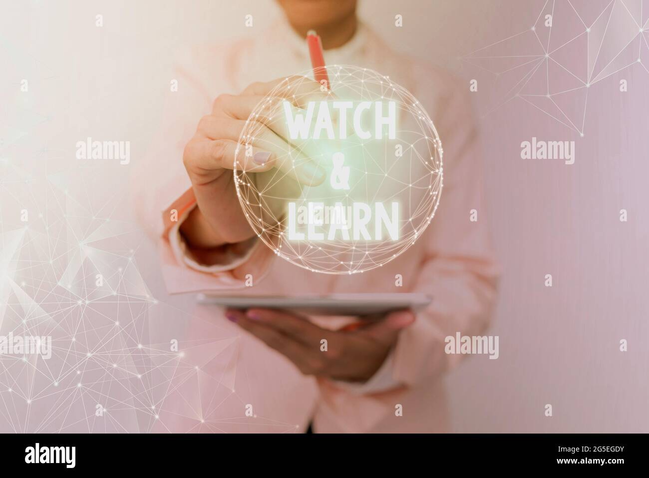 Sign displaying Watch And Learn. Internet Concept demonstrating an ...