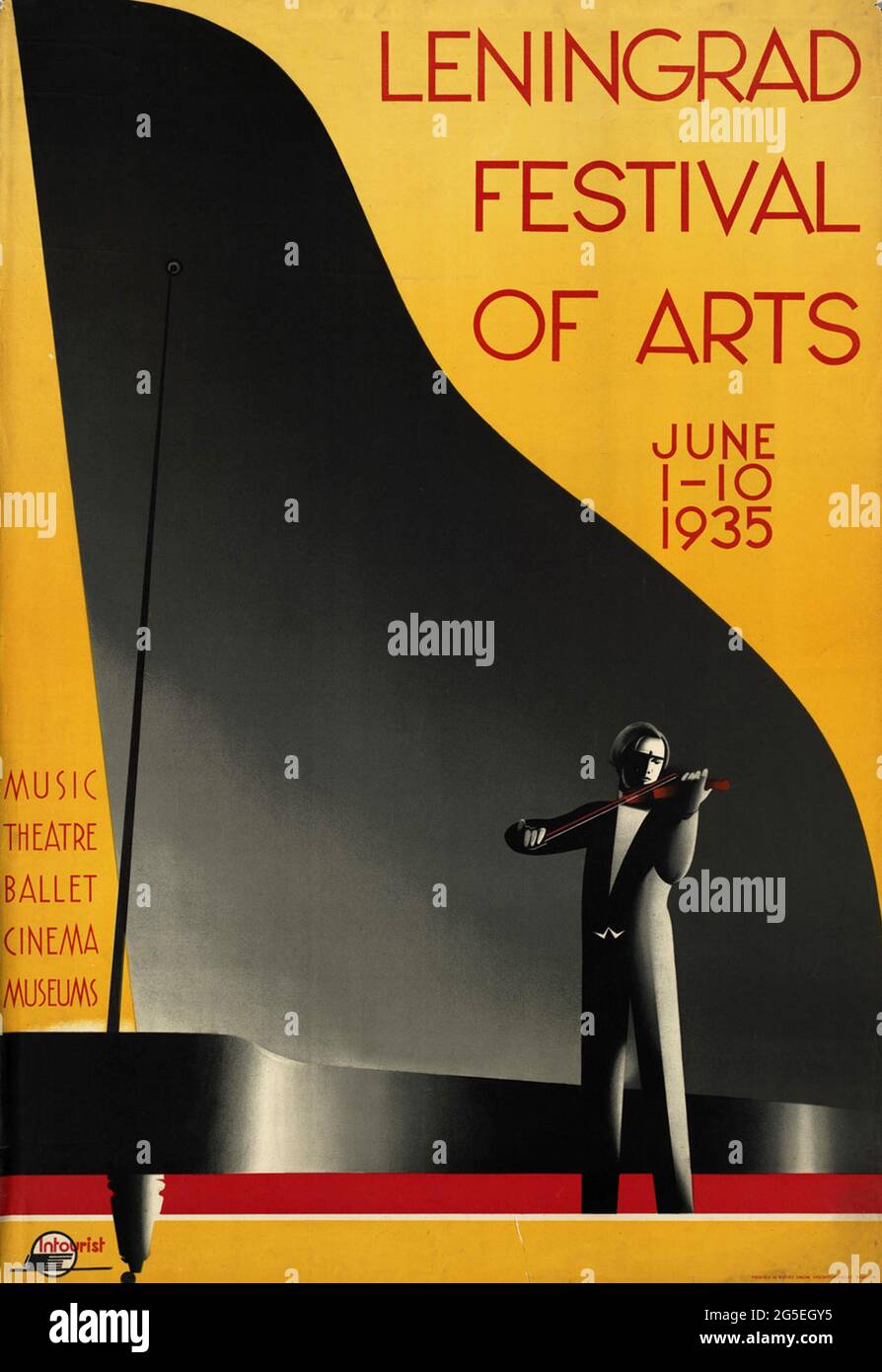 Leningrad festival of arts hi-res stock photography and images - Alamy