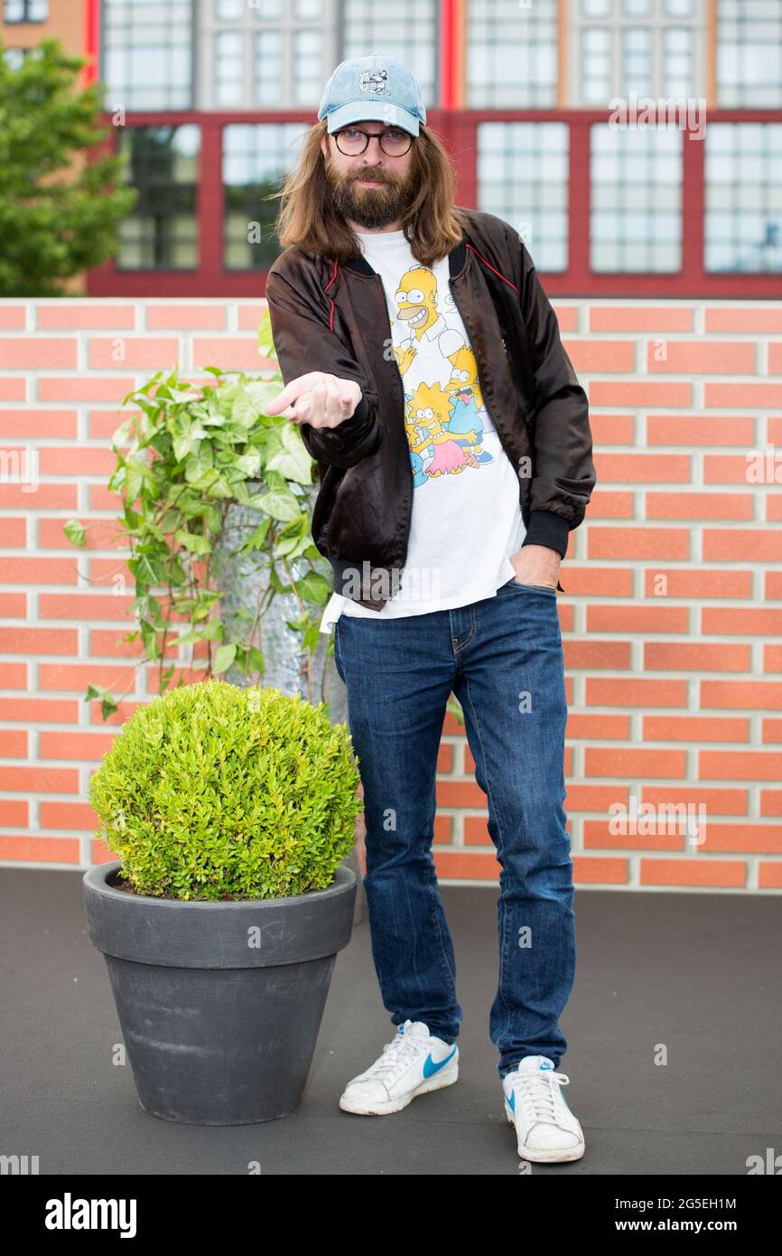 Breakbot aka Thibaut Berland attends the Disney's Hotel New York - The ...