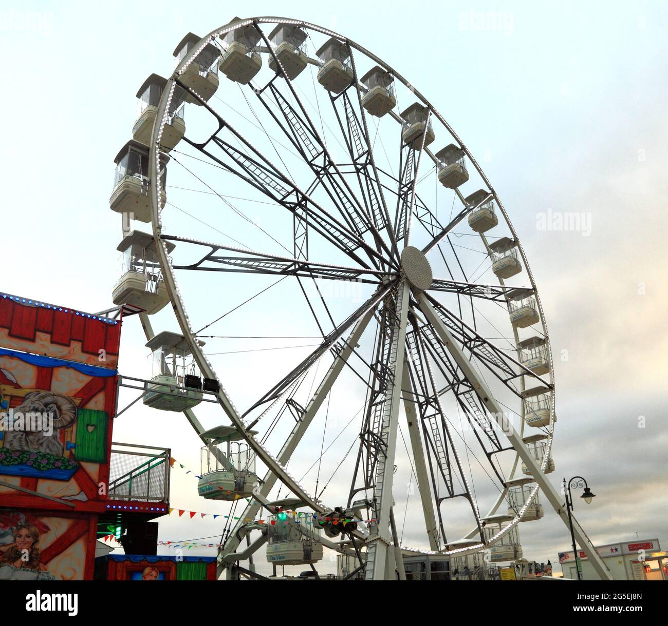 Hunstanton 'Eye', 'The View', ferris wheel, funfair, big wheel, Norfolk ...