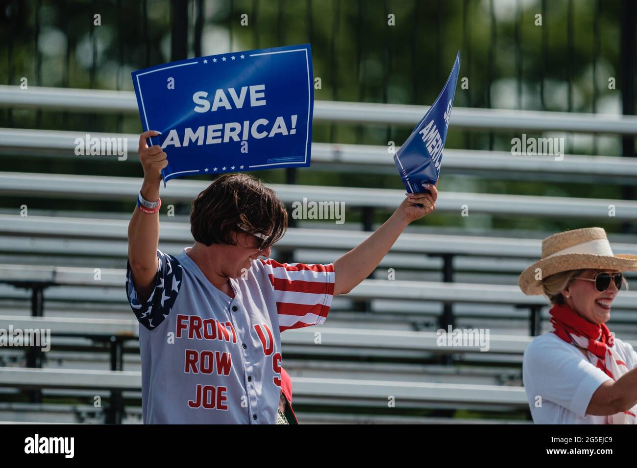 Donald trump save america rally 2021 hi-res stock photography and ...