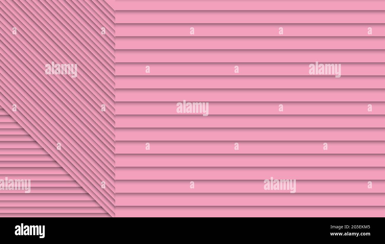 Abstract color background. Pink geometric shapes. Vector illustration ...