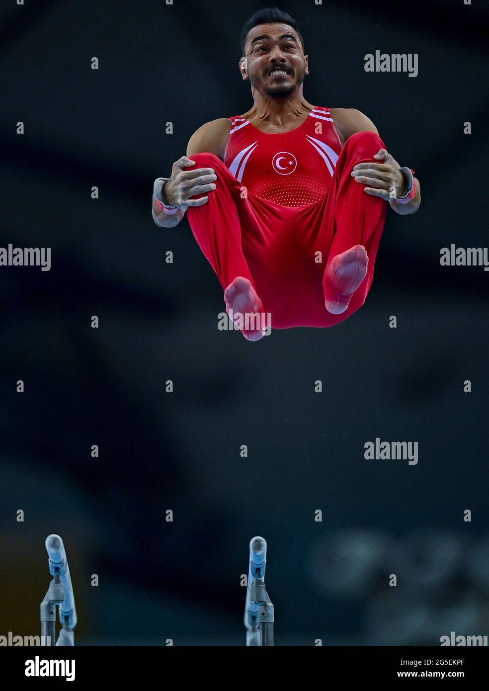 Doha, Qatar. 26th June, 2021. Ferhat Arican of Turkey competes during ...