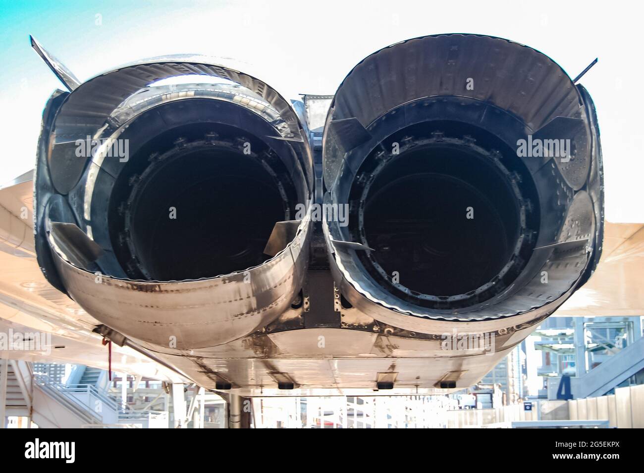 British Airways Concorde registration: G-BOAD, on display at the ...