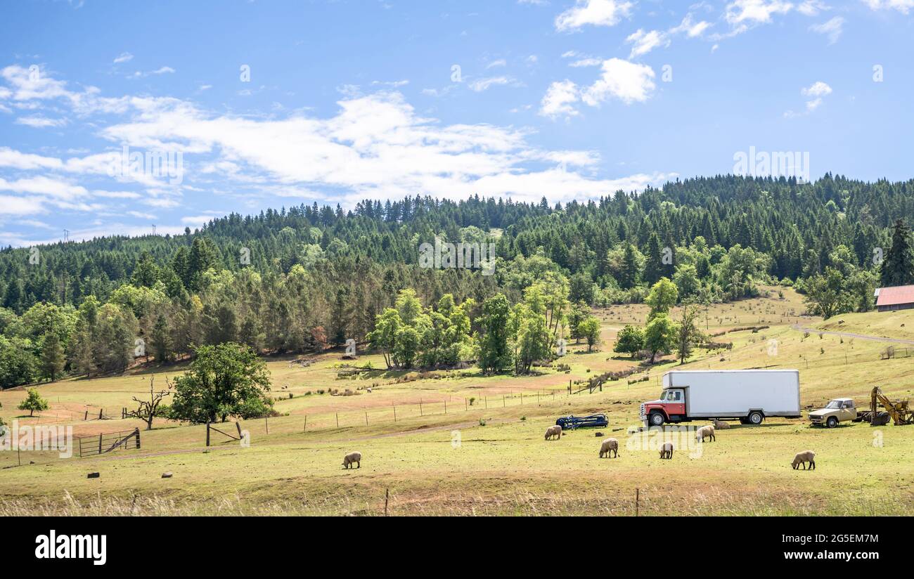 American farm truck hi-res stock photography and images - Alamy