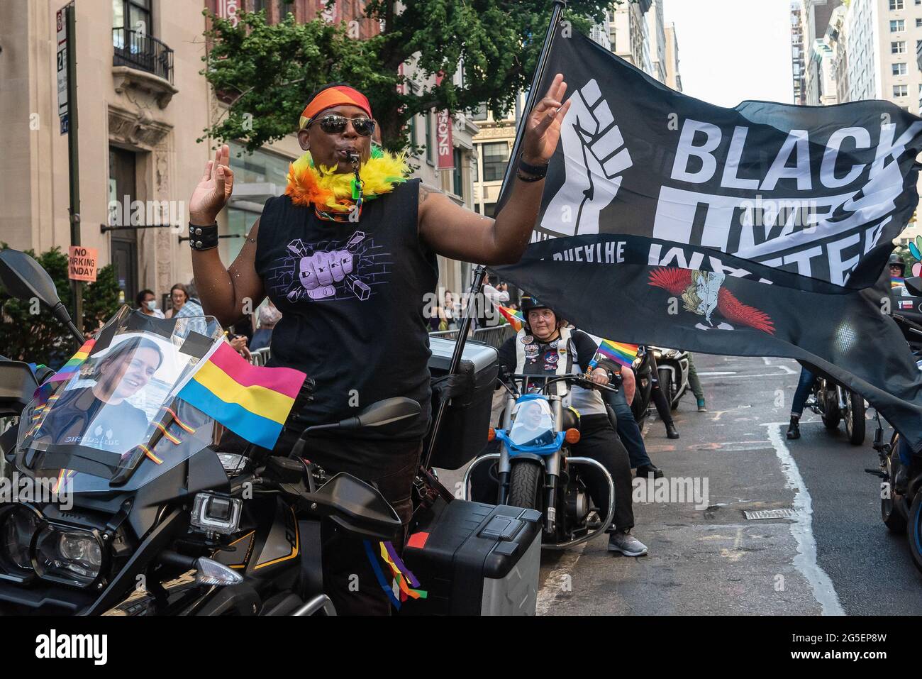 New York, United States. 23rd June, 2021. Highlighting the diversity of ...