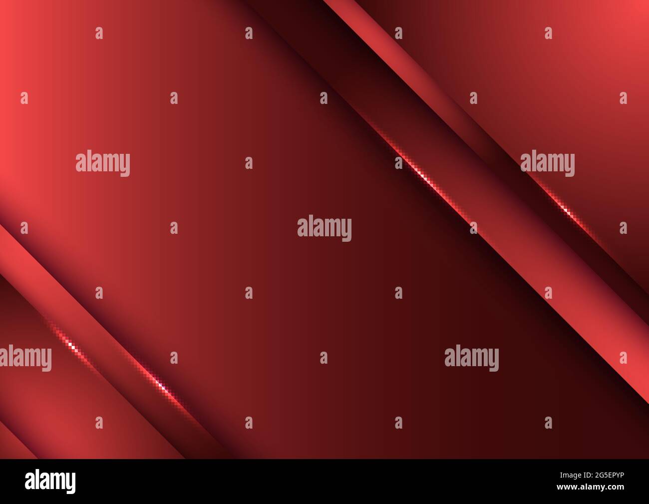 Template Design Abstract Red Gradient Stripes Overlap Layer Background