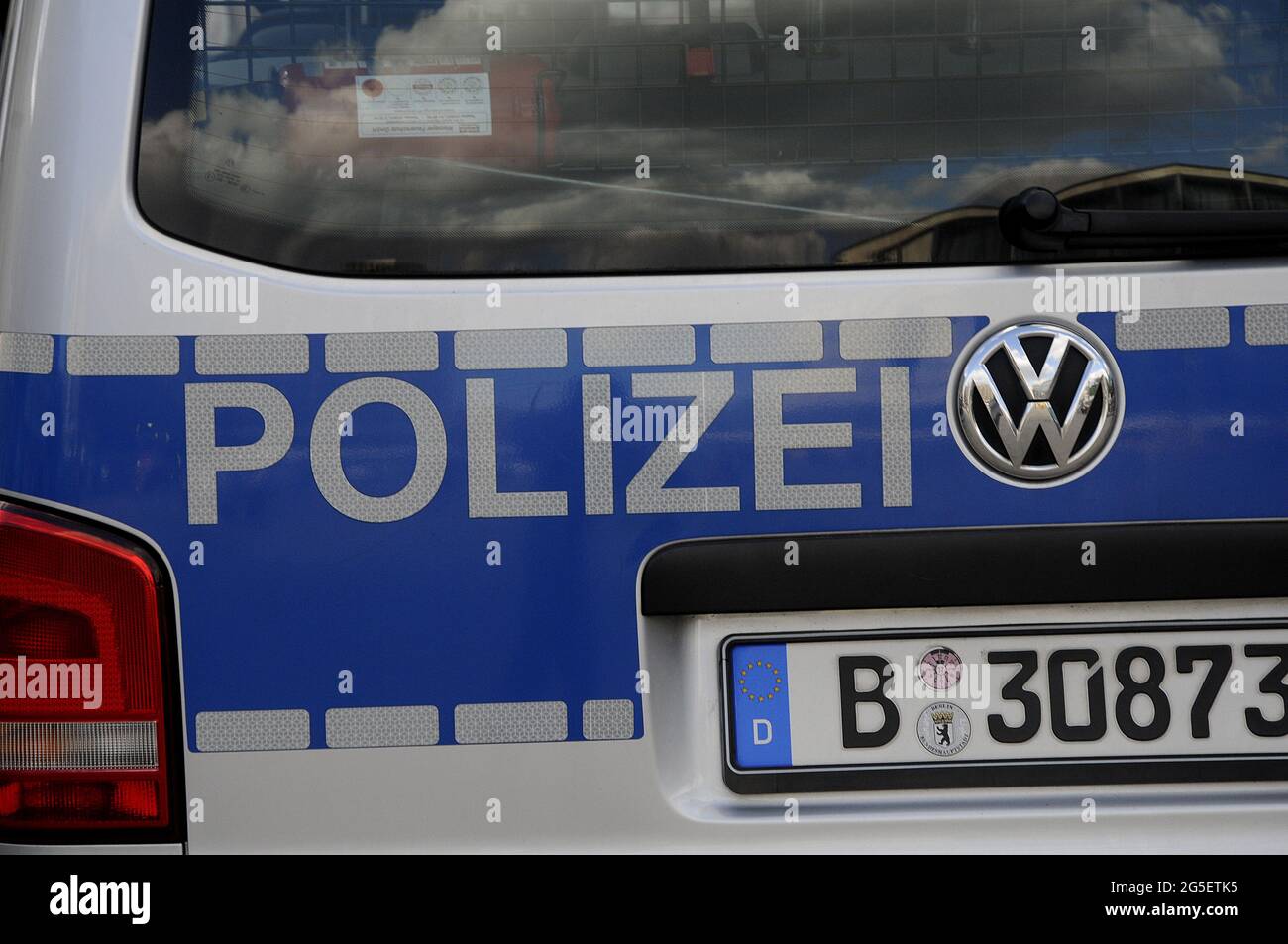 BERLIN/GERMANY 04July 2017. German police or Deutsche Polizei at ...