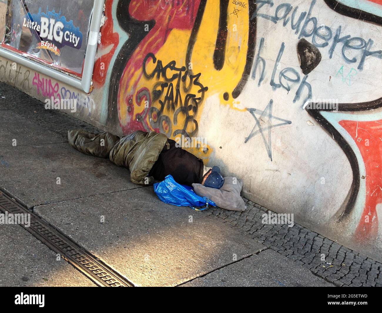 BERLIN/GERMANY 02 jULY 2017. Homesless in worlds richest land Germany ...