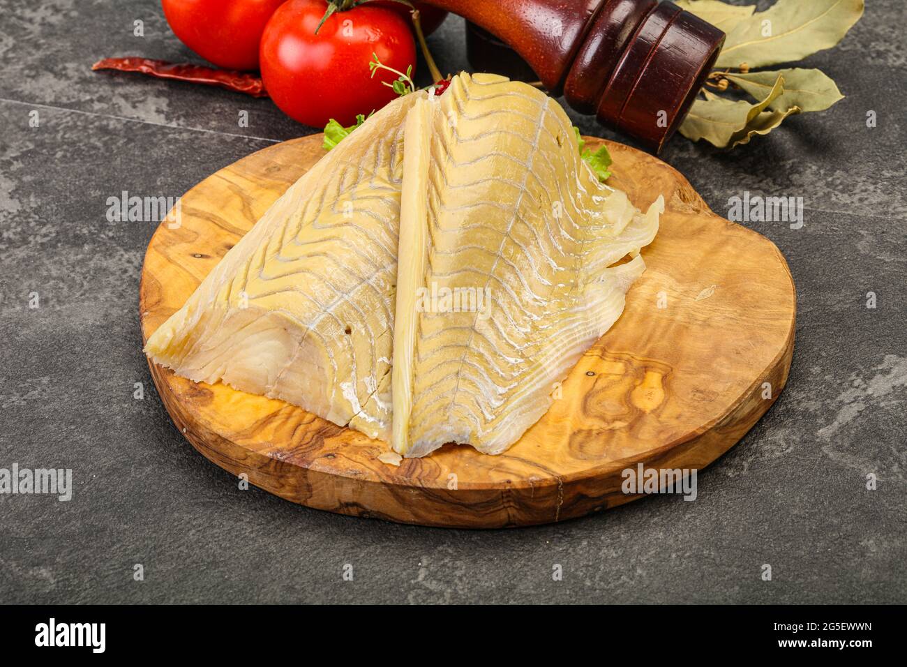 Raw cod fish fillet for cooking Stock Photo - Alamy