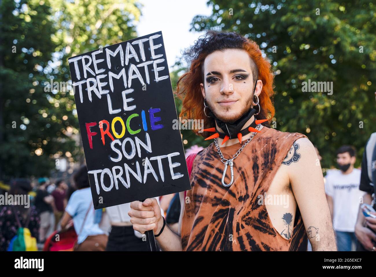 Gay Pride Italia High Resolution Stock Photography and Images - Alamy